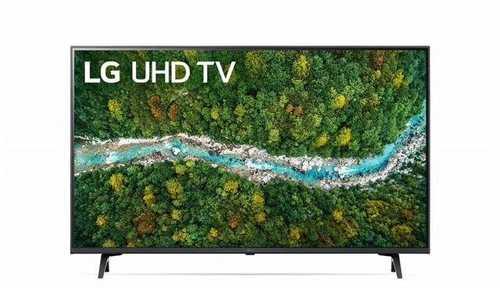 43" (108 см) Телевизор LED LG 43UP77026LB серый