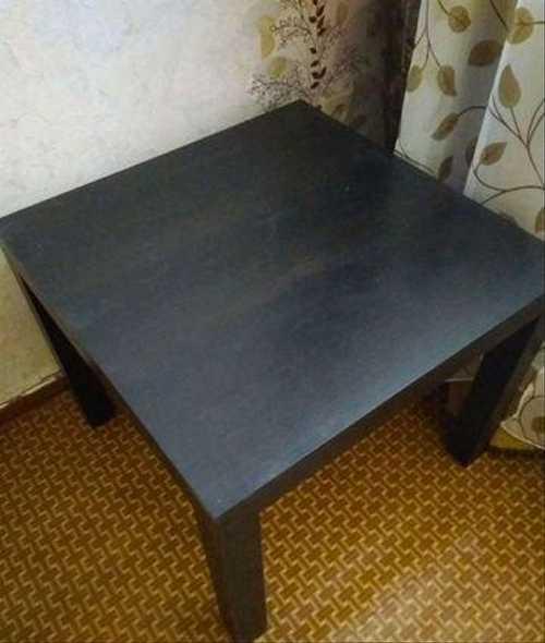 Придиванный столик Икея 55х55 см
