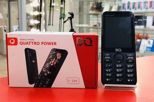 Телефон BQ 2812 Quattro Power (B, Black)