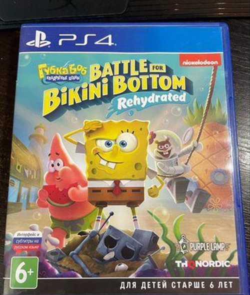 Sponge Bob Dehydrated PS4