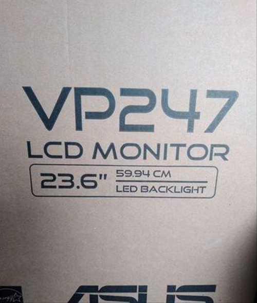 Монитор asus VP247