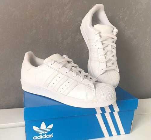 Белые кроссовки Adidas Superstar Оригинал