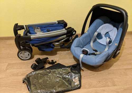 Коляска Quinny Zapp Xtra2 с люлькой Maxi cosi pebb