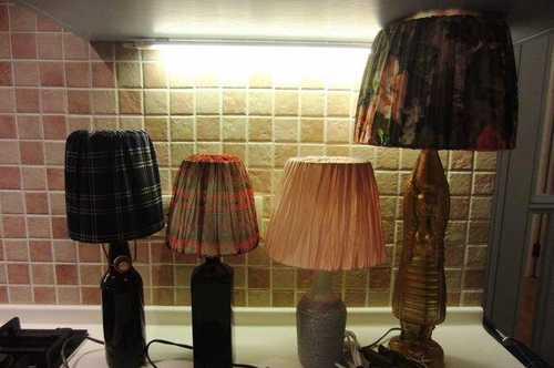 Коллекционные настольные лампы светильники
