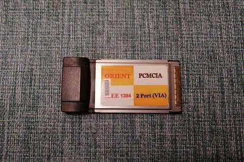 Pcmcia адаптер для ноутбука на 2 порта ieee 1394