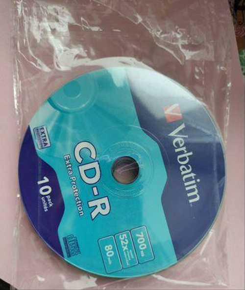 Болванка CD R чистый диск (8 шт)