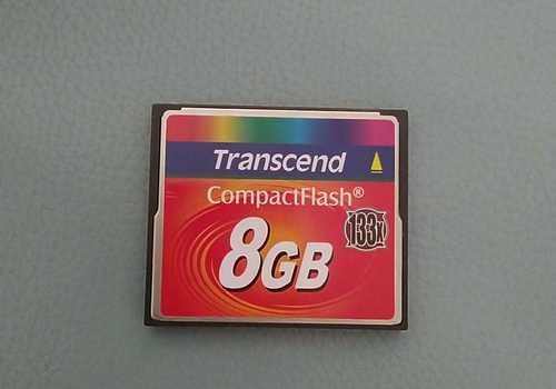 Compact flash Transcend 8gb