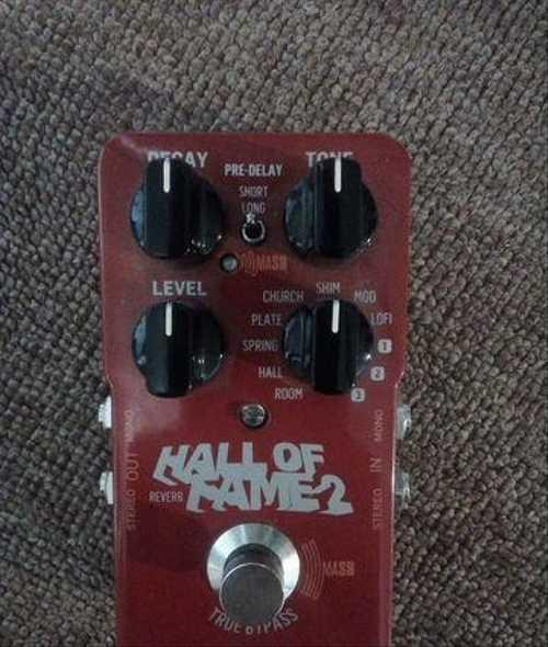 Гитарная педаль Tc electronic Нall of fame 2