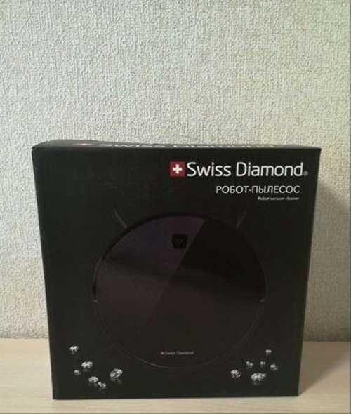 Робот пылесос моющий Swiss Diamond