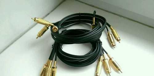 Кабель 3rca- 3rca 1,8м