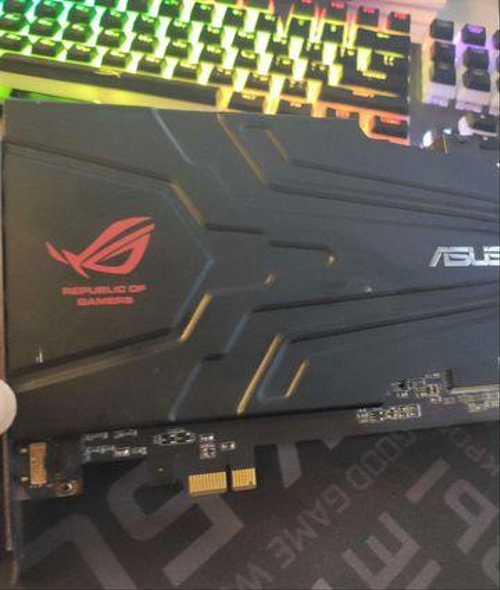Asus rog xonar phoebus звуковая карта