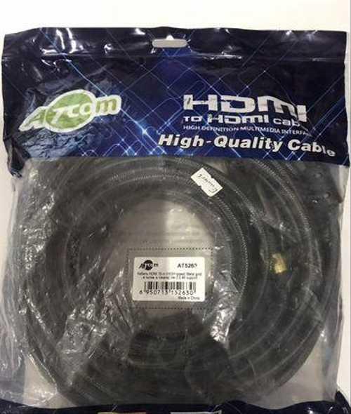 Кабель atcom hdmi 15 m high speed at5263