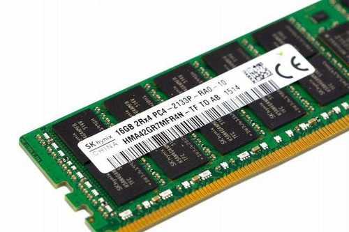 Оперативная память rdimm DDR4 16Gb, 2133Mhz, CL17