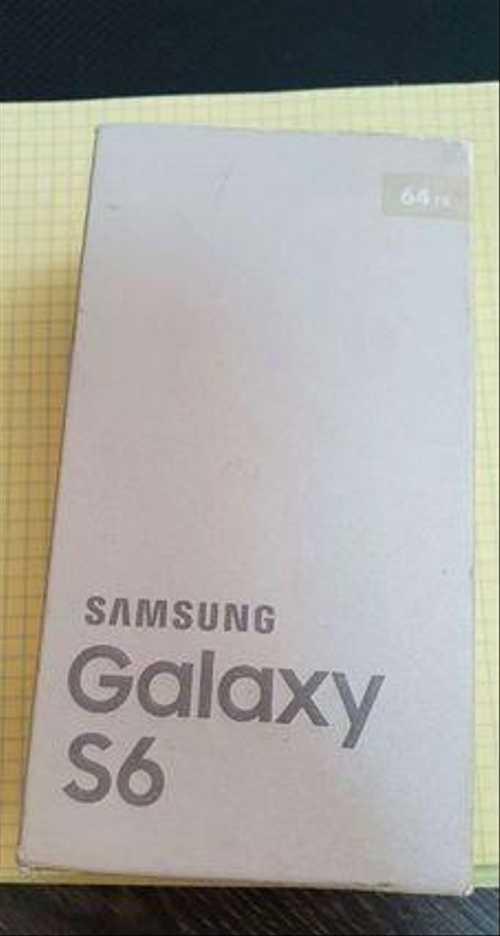 Корбка Samsung s6