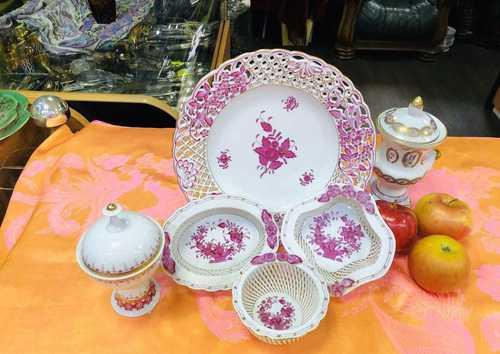 Вазы с крышками 17и16 см Мартин Роде Germany