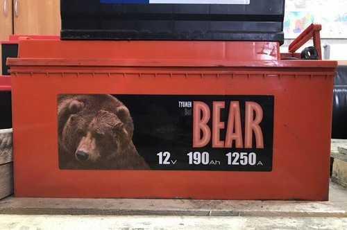 190Ah Аккумулятор 12V 6CT-190 Tyumen BatBear 1250A