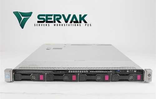 Сервер HP dl360 G9 4LFF 2x E5-2697v3 128GB