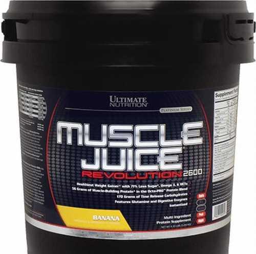 Гейнер Ultimate Nutrition Muscle Juice 5 Kg