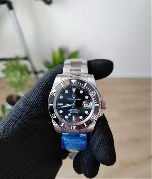 Часы Pagani Design 1661 Black (Rolex Submariner)