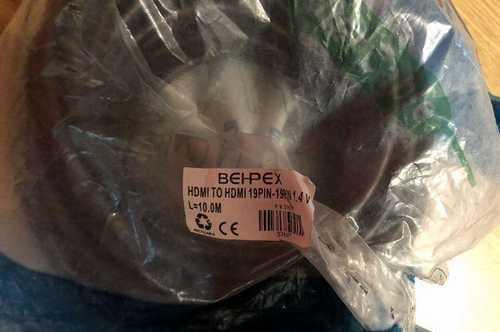 Hdmi кабель behpex 10 метров