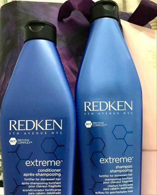 Redken extreme шампунь и бальзам