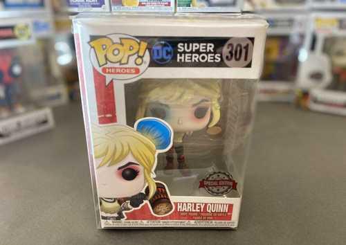 Funko Pop - Harley Quinn (DC #301), в протекторе