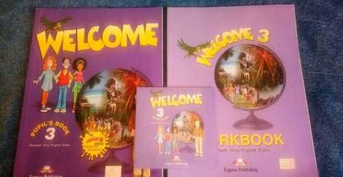 Welcome 3 pupils + workbook + CD