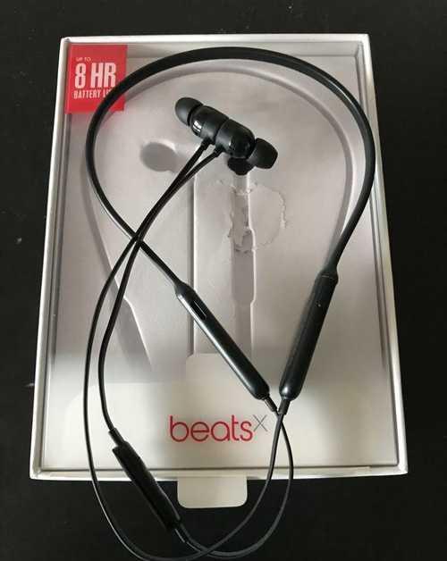 Беспроводные наушники BeatsX чёрные