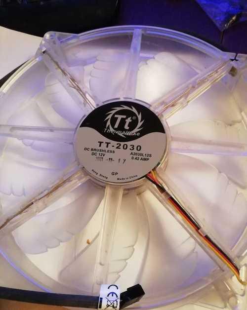 Thermaltake tt-2030 fan вентиляторы для корпуса
