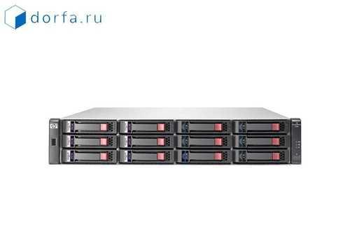 Схд HP StorageWorks P2000 G3 SAS DC LFF (AW593B)