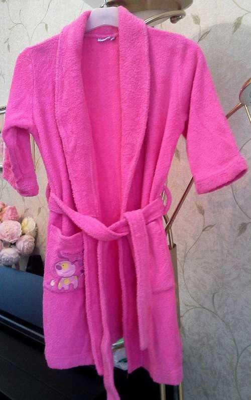 Детский махровый халат фирмы Futurino 110-116 разм