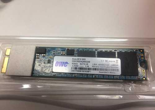 240GB SDD для MacBook Air 2012