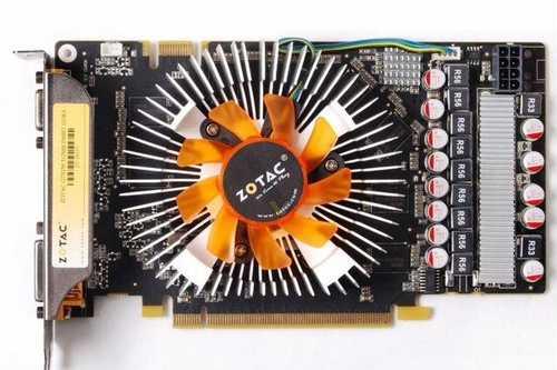 Видеокарта zotac GeForce GTS250