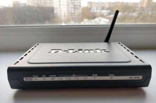 Маршрутизатор D-Link DSL-2640U/C2