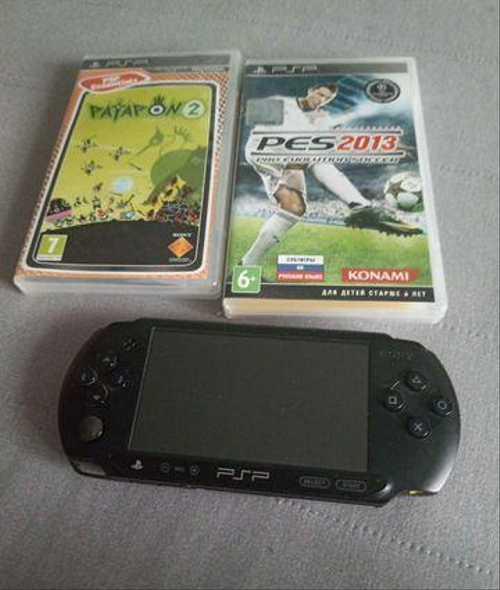 Sony PSP с 2 играми