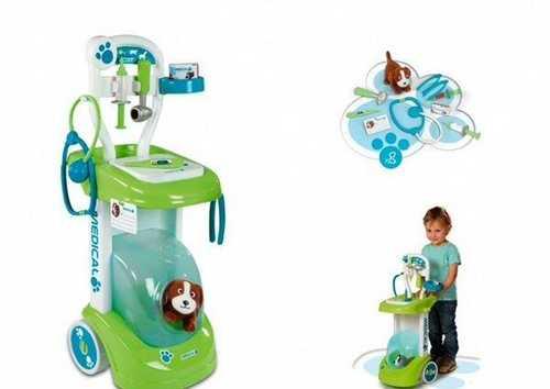 Игровой набор smoby Тележка ветеринарная