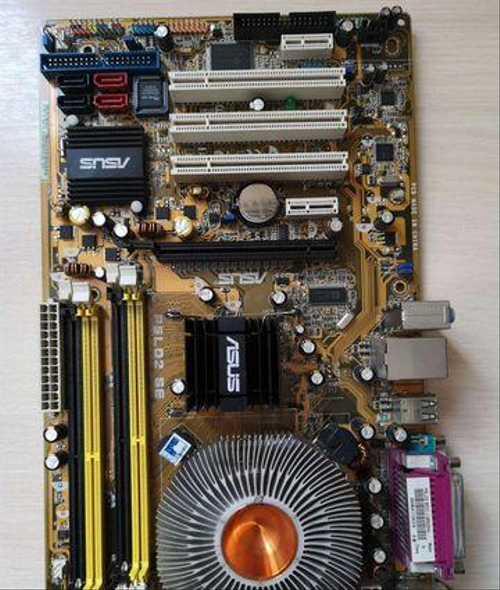 Материнская плата Asus P5LD2 SE, LGA 775