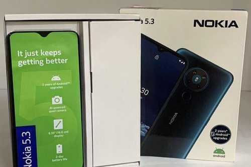 Новый Nokia 5.3 (чек, гарантия)