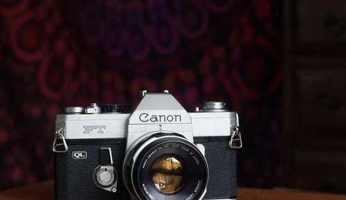 Canon FT QL + 50 1.8