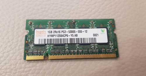 DDR2 1Gb sodimm Hynix память для ноутбука