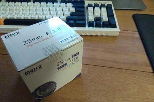 Meike 25mm f/1.8 Fuji X-mount