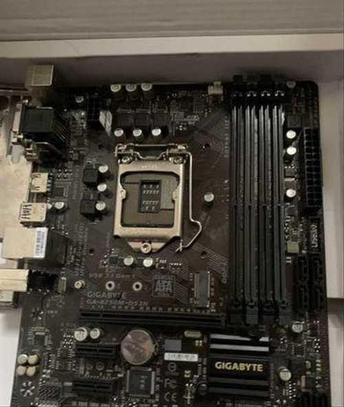 Материнская плата gigabyte lga 1151 b250 GA-B250M