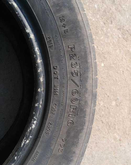 235/60R16 M+S 2 шт goodyear integrity (США)