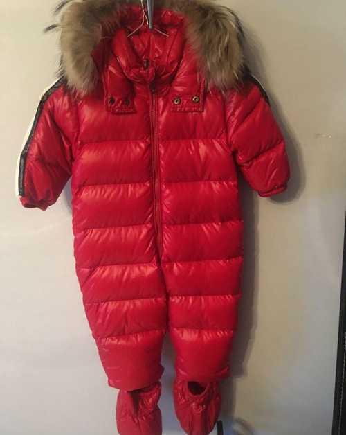 Комбинезон Moncler оригинал 80см,12-18мес,в идеаль
