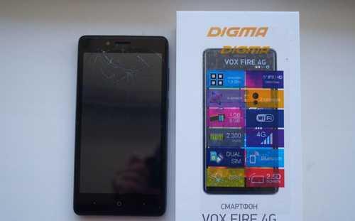 Телефон Digma Vox Fire 4G