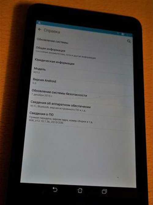 Планшет asus MeMO Pad 7 ME176CX 1 (K013)