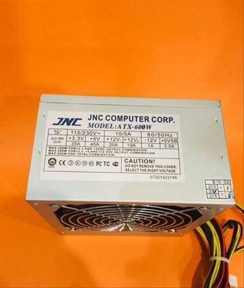 Блок питания JNC ATX-600W 6pin