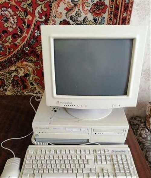 Винтажный компьютер Packard Bell Axcel 453CD