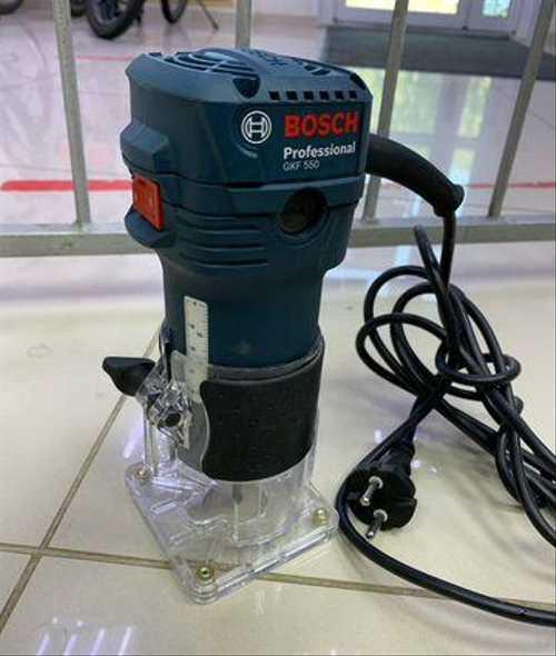 Кромочный фрезер bosch GKF 550 Professional