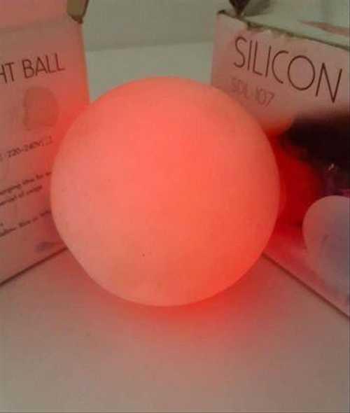 Световые шары, силиконовые светящиеся шары